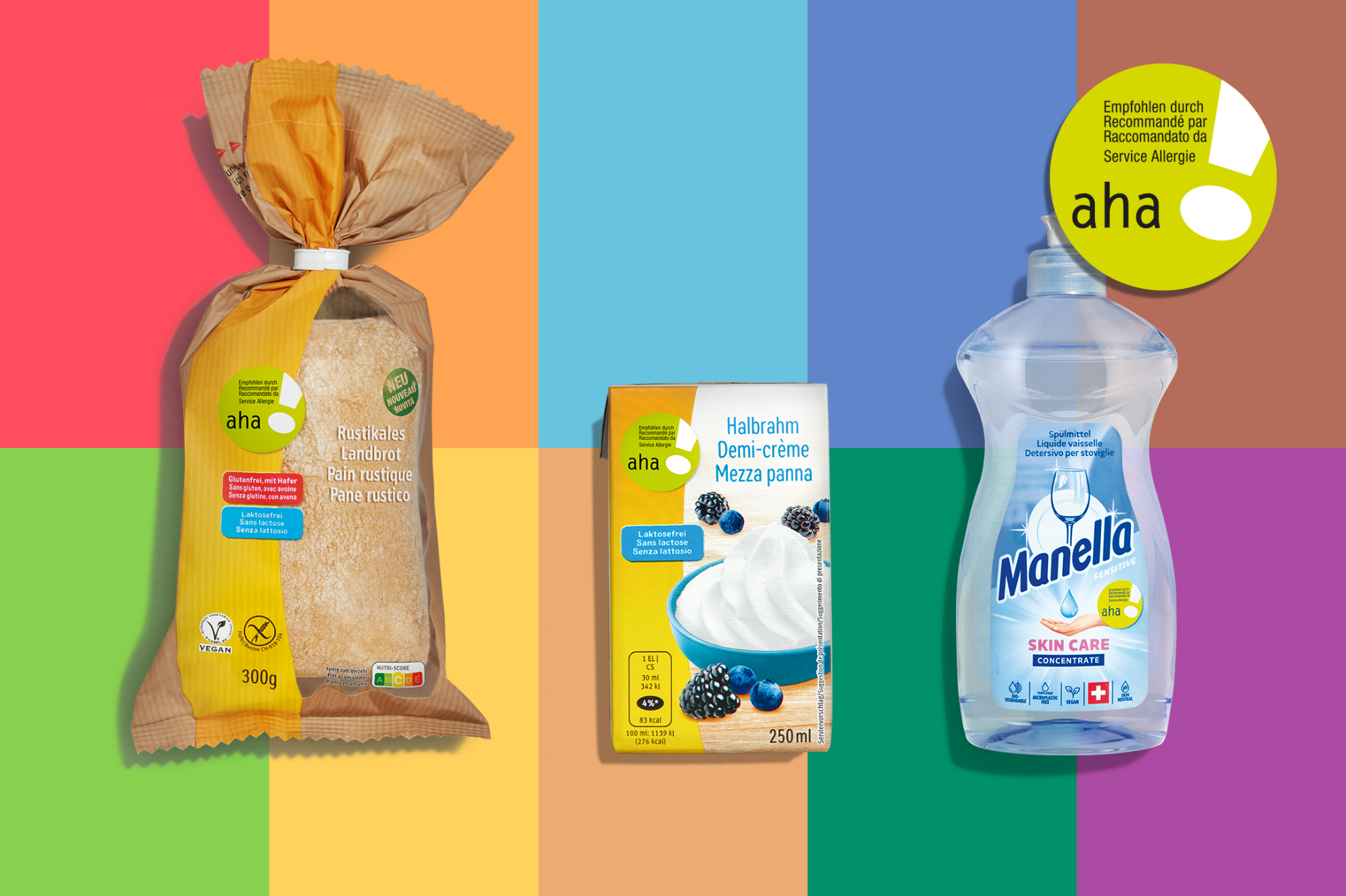 Label aha! Passende Produkte für Unverträglichkeiten | Migros iMpuls