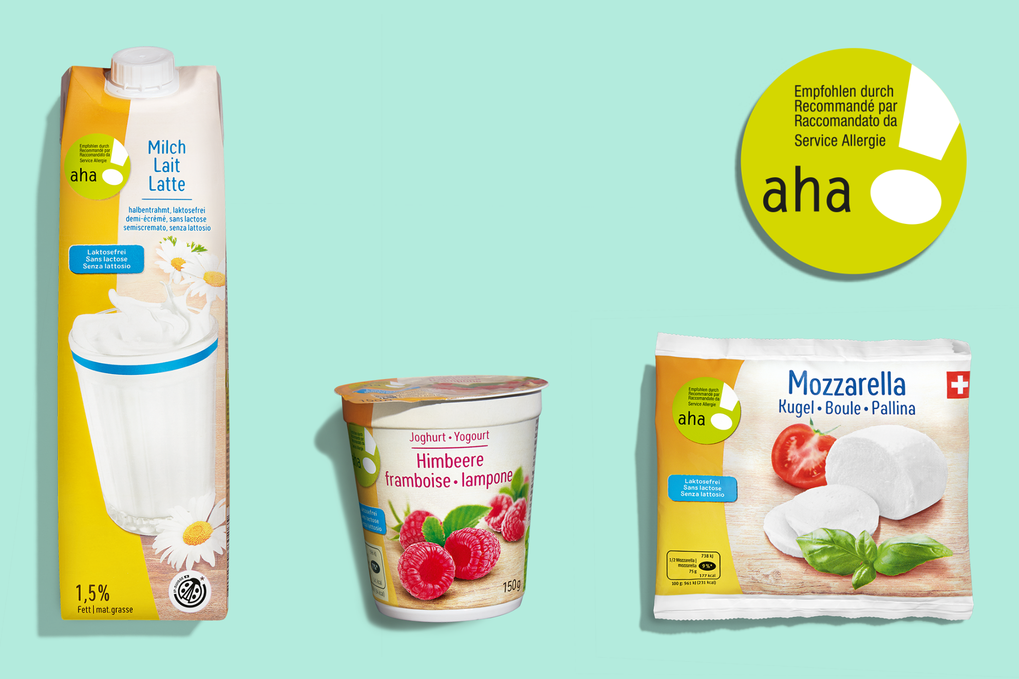 Label aha! Passende Produkte für Unverträglichkeiten | Migros iMpuls