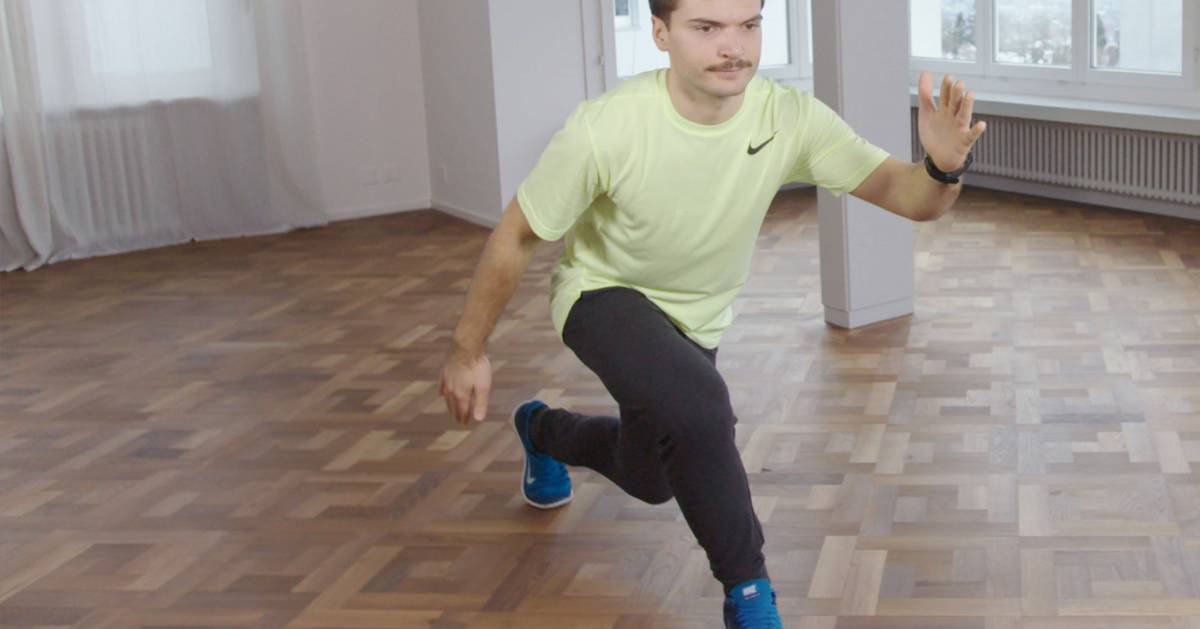 Übung: Mit Side Skaters die Kreuzbänder stärken | Migros iMpuls